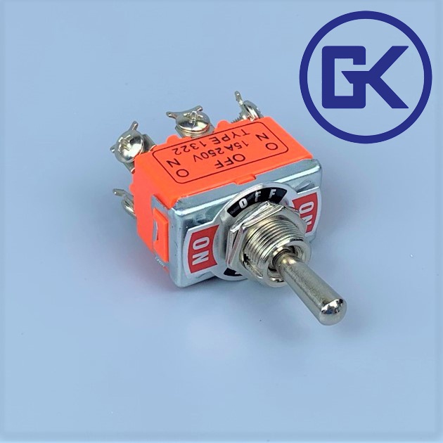Motor Reversing Switch 1322 6 Pins 250VAC-15A - Resilient Store