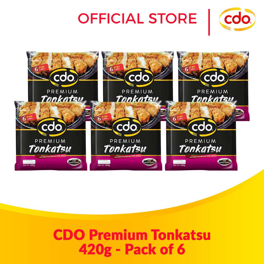 CDO Premium Torikatsu 420g - Pack of 6 | Shopee Philippines