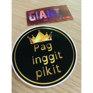 Pag inggit pikit waterproof laminated glossy(PLZ READ THE DESCRIPTION ...