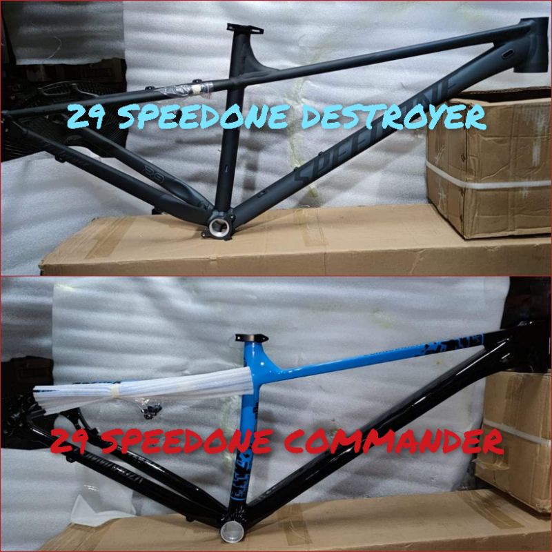 29 SPEEDONE DESTROYER/ SPEEDONE COMMANDER MTB FRAME SMALL/MEDIUM | Shopee Philippines