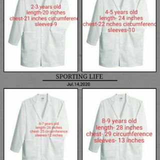 lab gown white adult and kids size up to 6xl doctors costume laboratory ...