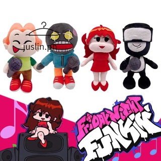 Game Friday Night Funkin Plush Toy FNF Girlfriend Boyfriend Captain ...