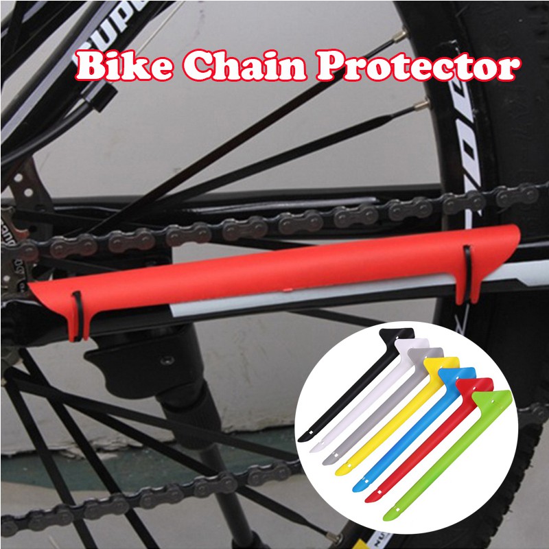 Plastic Road Bicycle Chain Protection Cycling Bike Frame Protector ...