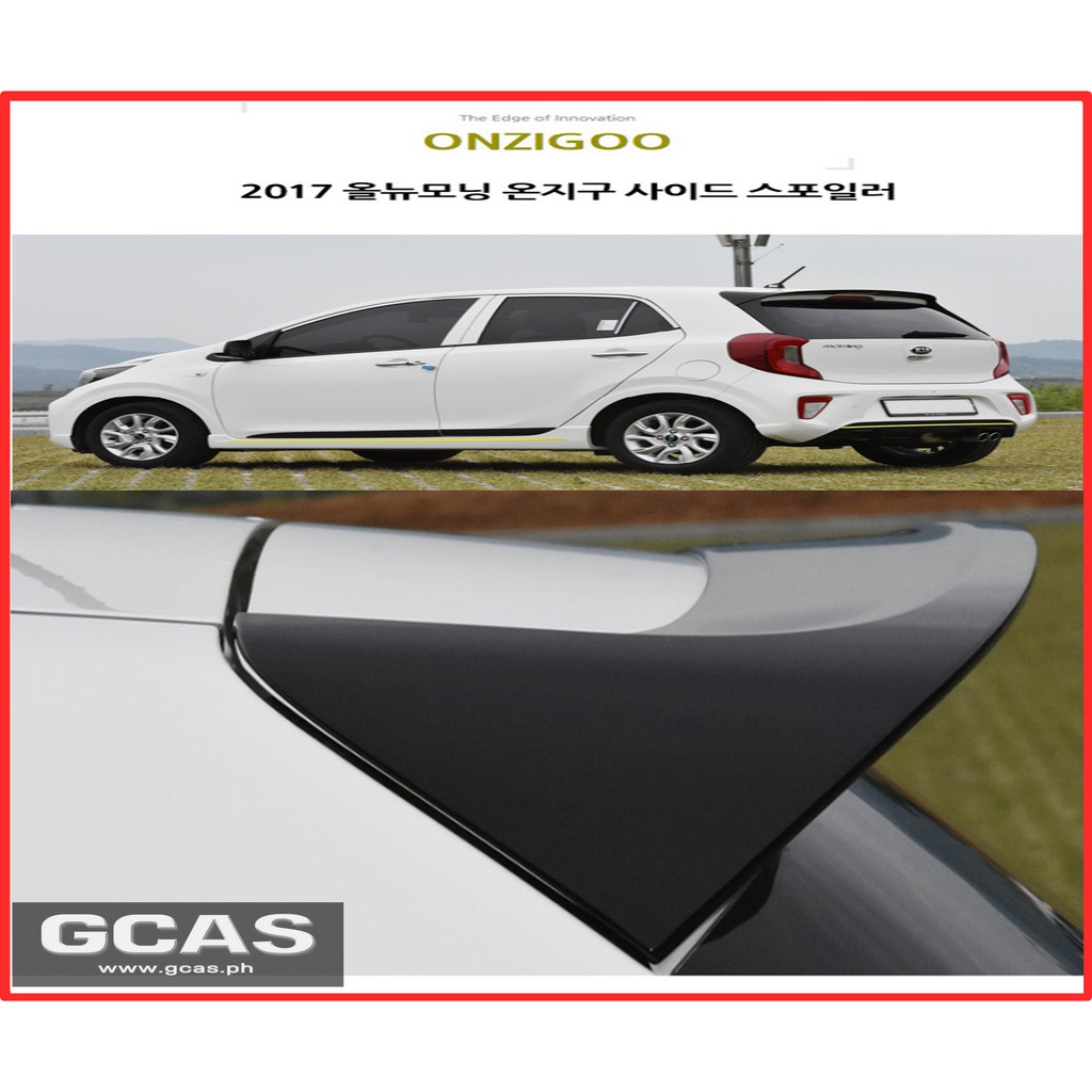 2017 2018 2019 2020 KIA Picanto OEM Rear Spoiler Black | Shopee Philippines