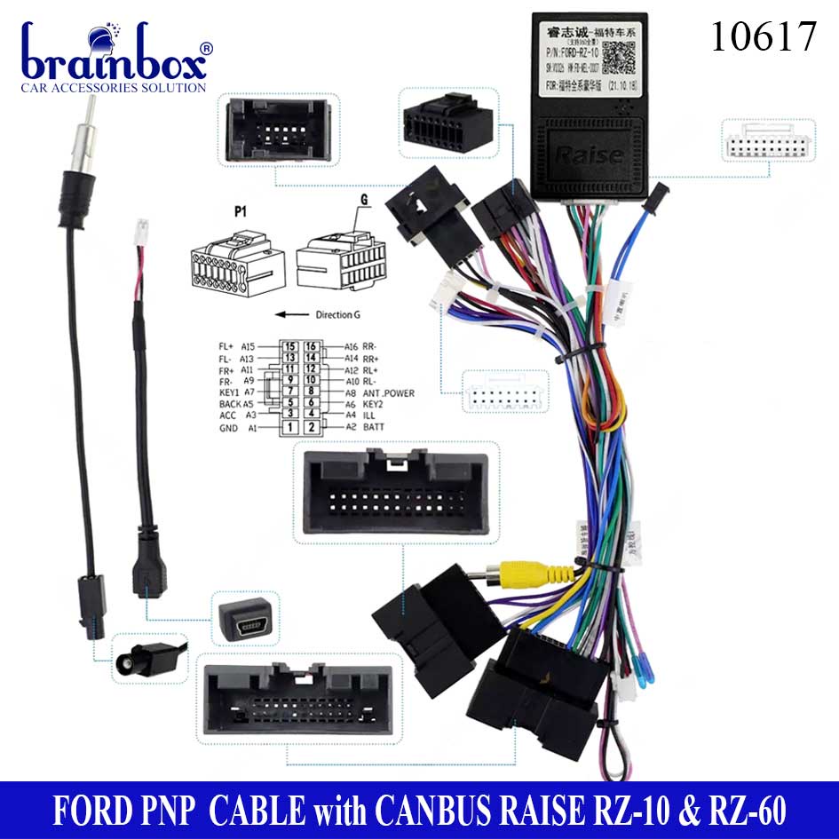 Cable Head Unit Set with Box Canbus for Ford Car Parts | Shopee Philippines