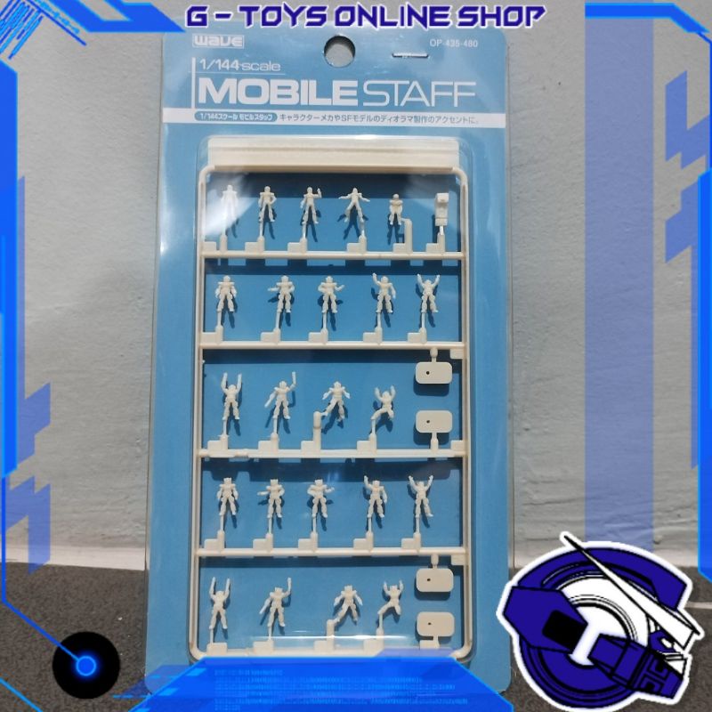1/144 Scale Mobile Staff | Shopee Philippines