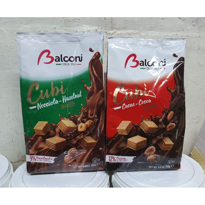 Balconi Cubi Wafers - 250g | Shopee Philippines