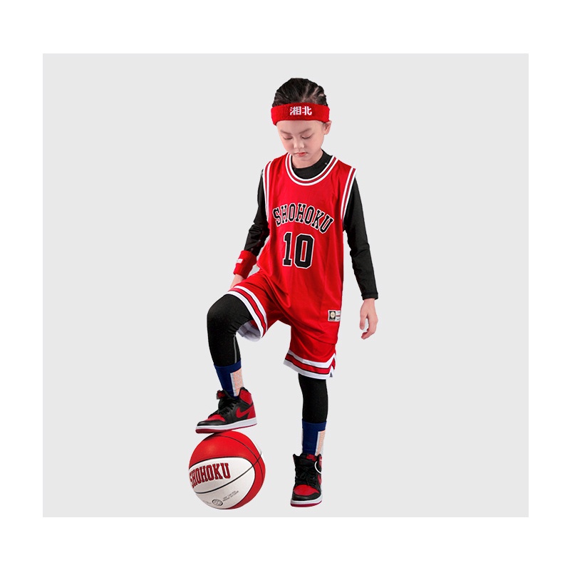 Boys Girls Slamdunk Shohoku School Basketball Team Cosplay Costume Tops ...