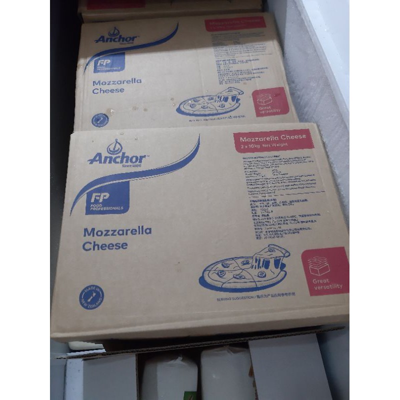 Anchor mozzarella 10kg/ block.. | Shopee Philippines