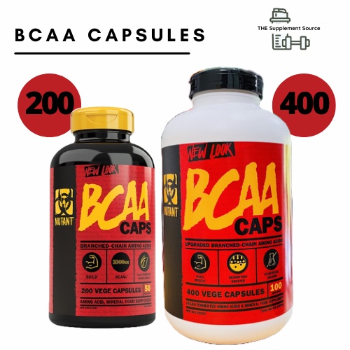 Mutant BCAA Capsules 200, 400 capsules | Shopee Philippines