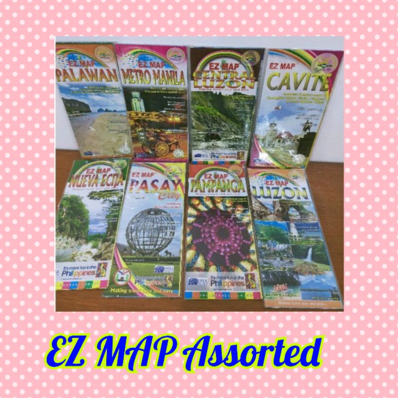 Ez Map....Assorted.. (1 pc only) | Shopee Philippines