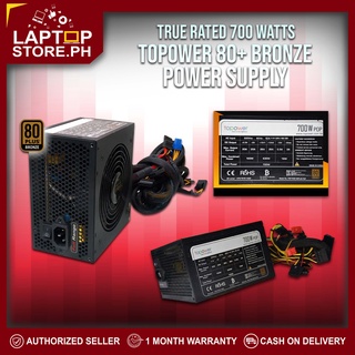 True Rated Topower 80+ Bronze PSU 700 Watts | Shopee Philippines