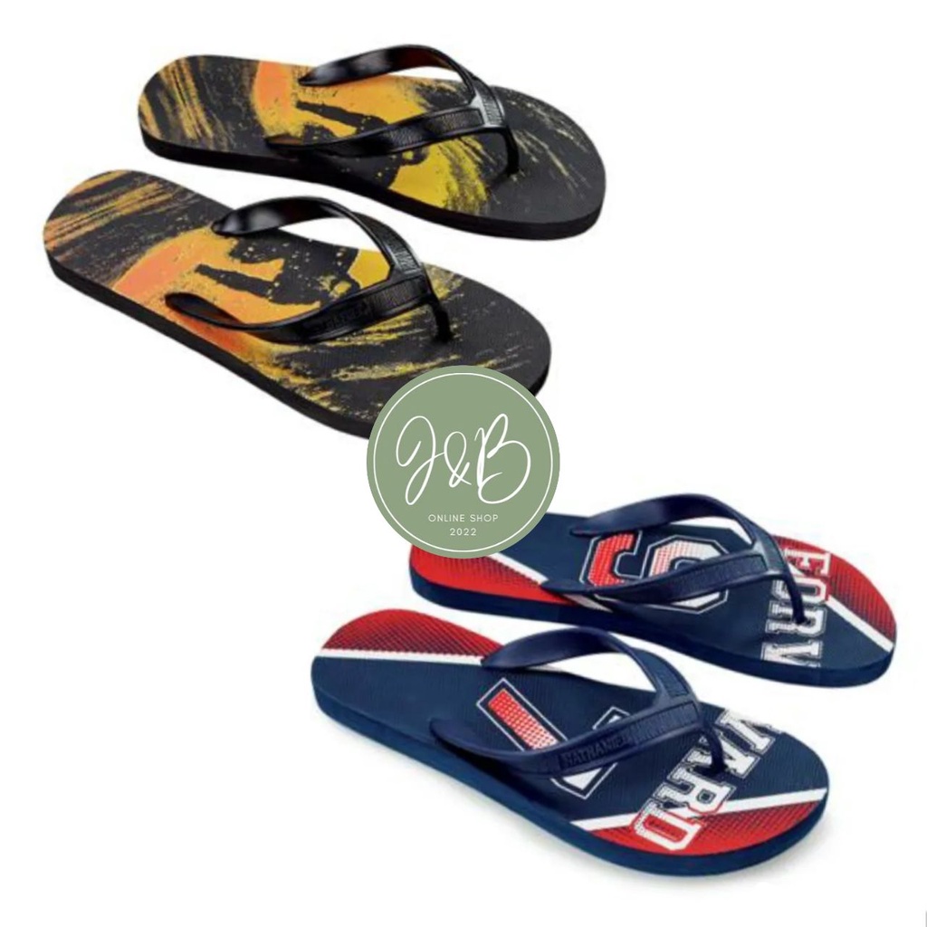 NATASHA - NATHANIEL Men's 2 in 1 Set Casual Slippers | Shopee Philippines