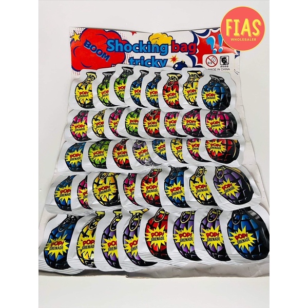 40 Pieces Pop Grenade Bomb Prank / Paninda | Shopee Philippines