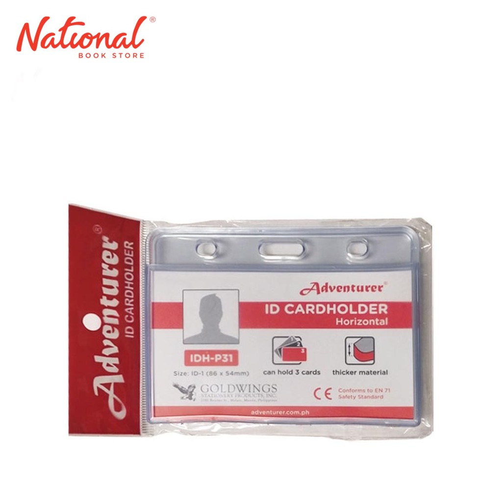 Adventurer Id Jacket Horizontal Idh-P31 86X54Mm Unbreakable | Shopee ...