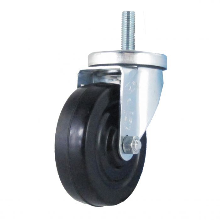 COT 197065 RUBBER BLACK CASTER SCREW TYPE 65MM (ONE PIECE) | Shopee ...