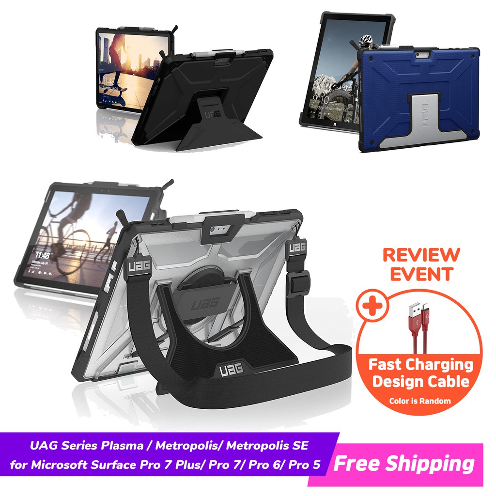 URBAN ARMOR GEAR UAG Series for Microsoft Surface Pro 7 Plus, Pro 7, Pro 6, Pro 5th Gen (2017 ...