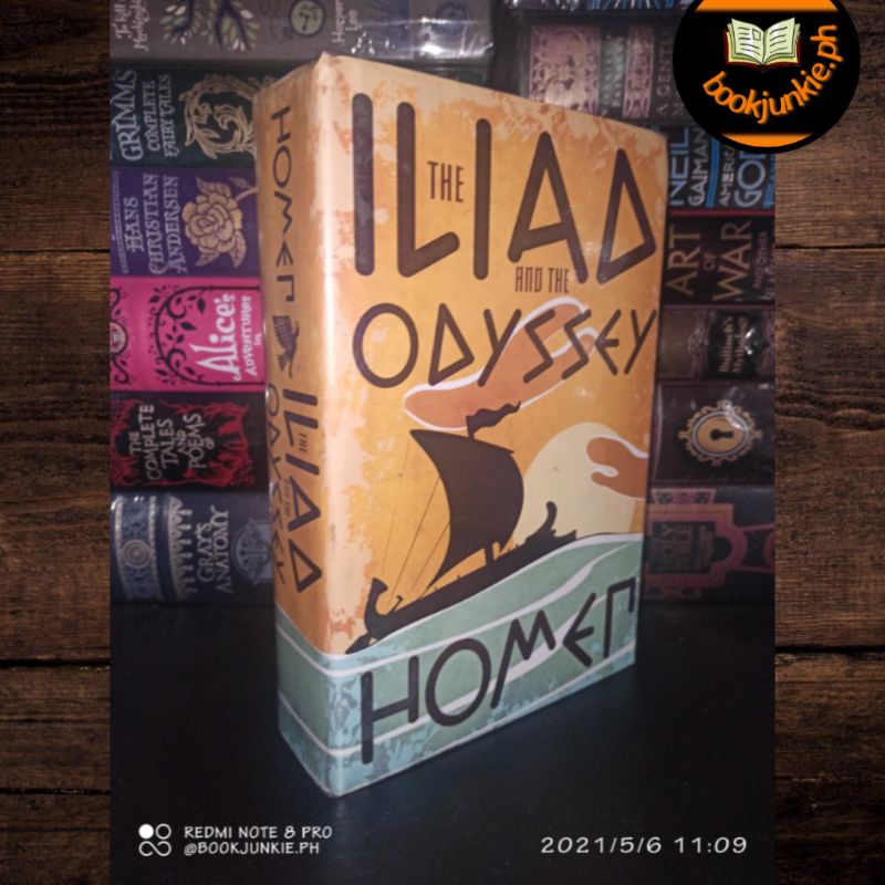 The Iliad And The Odyssey By Homer Fall River Classics Edition Shopee Philippines