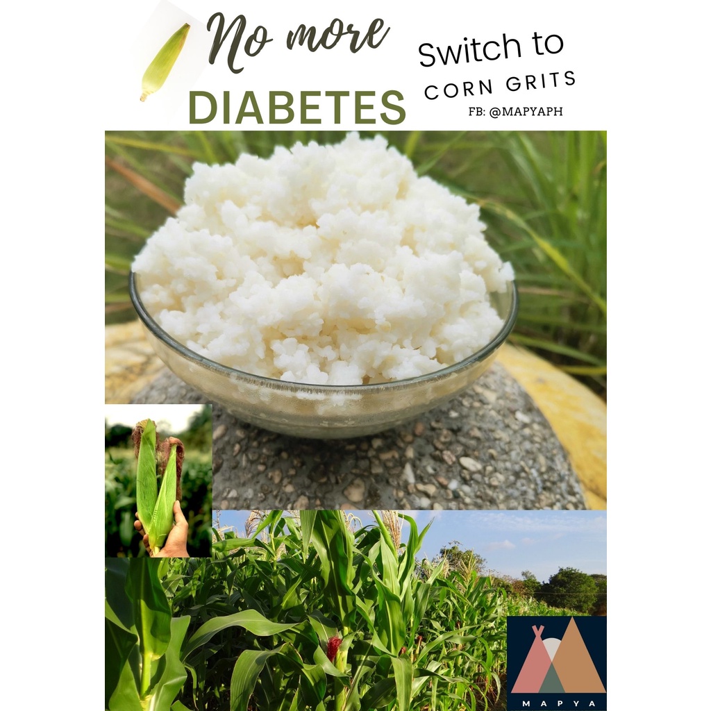 Premium Quality Pure White Corn Grits Corn Rice "Bigas Mais" 10KG ...