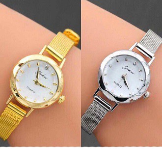 Crown Jewelry Yuhao fashion Watch All Ages Gold, Silver W002 | Shopee ...