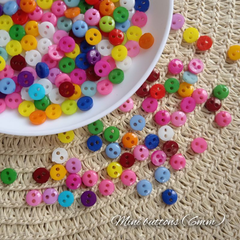 Mini Buttons - for Doll (50pcs) | Shopee Philippines