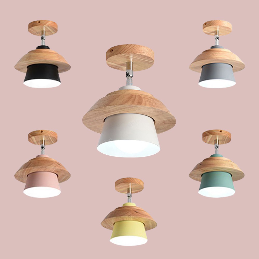Unique style kitchen decorative lamps Modern wooden ceiling lamp Nordic ...
