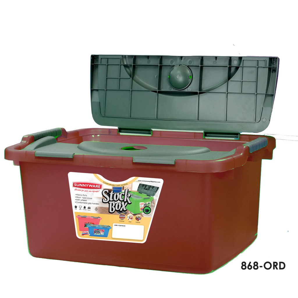 Sunnyware 868-ORD 70 L Stock Box / Storage Box Ordinary | Shopee ...