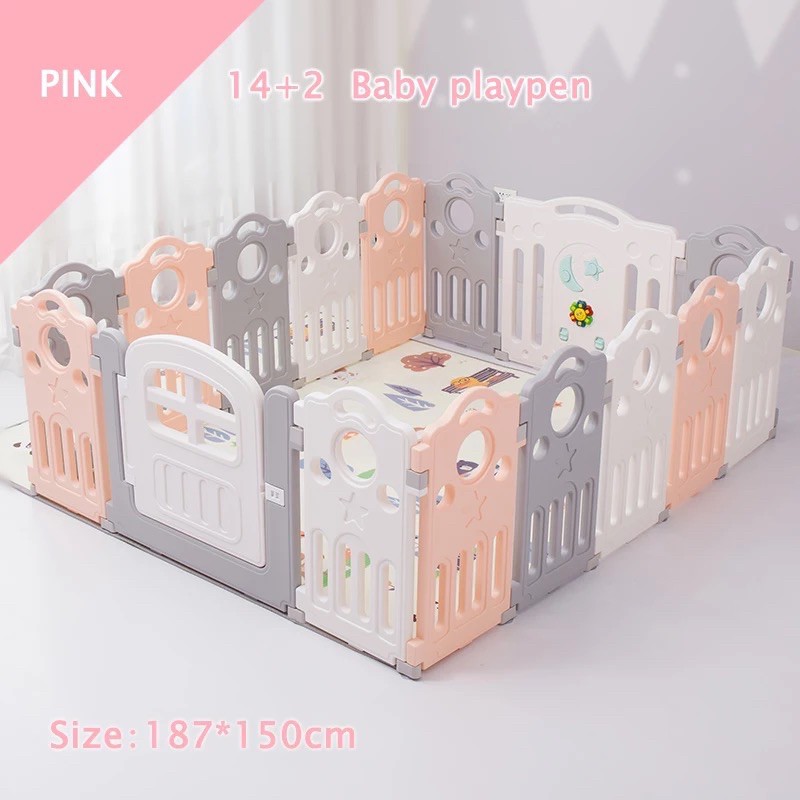16 Panel Playpen Playfence | Shopee Philippines
