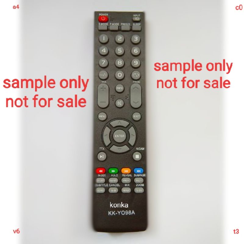 konka led tv remote(universal)100% na gagana s tv mo | Shopee Philippines