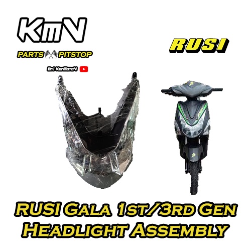 RUSI SCW125 Gala Headlight Assembly (1st/3rd Generation ONLY) | Shopee ...