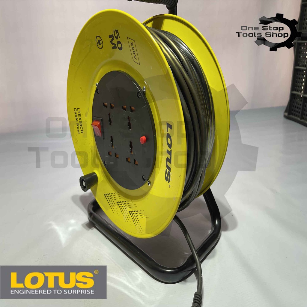 ONESTOPTOOLS SHOP ORIGINAL LOTUS HEAVY DUTY Extension Cable Reels ...