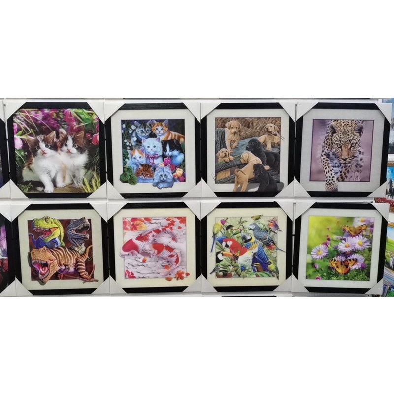 LJC Frames 40cm*40cm 5D Assorted Design Wall Frame | Shopee Philippines