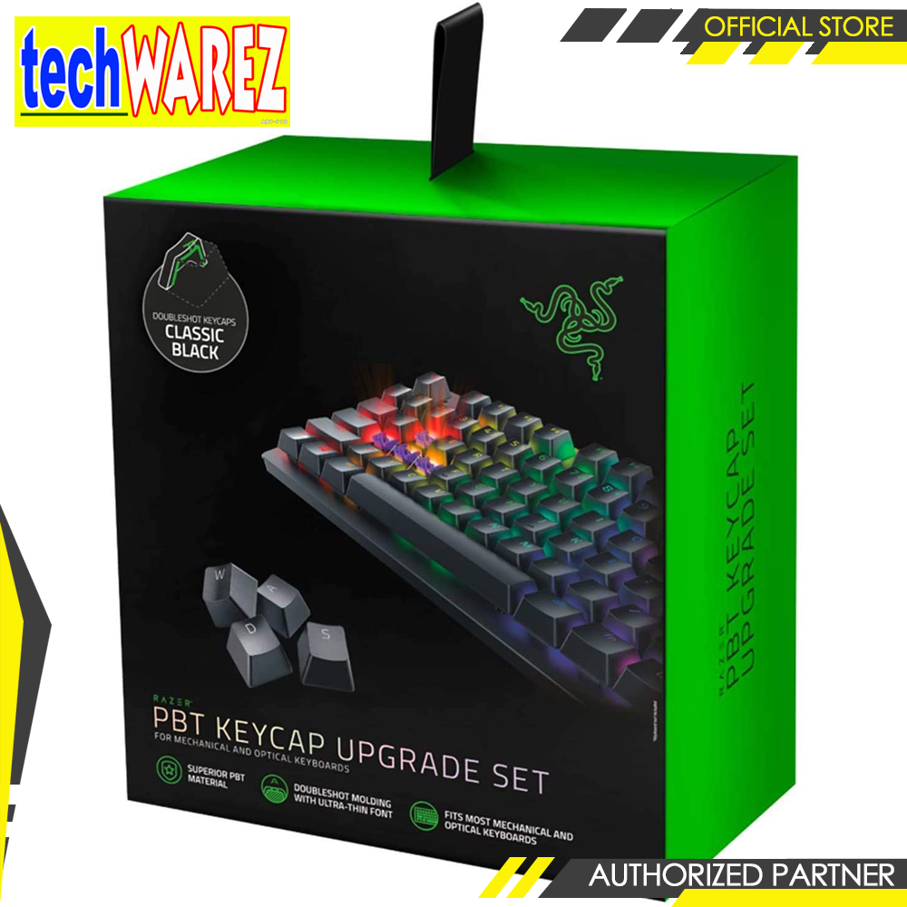 Razer PBT Keycap Upgrade Set - GREEN | Shopee Philippines