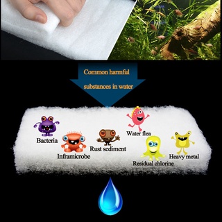 Reusable Aquarium Cotton Filter Media Aquarium Biomechanical Pre Filter ...