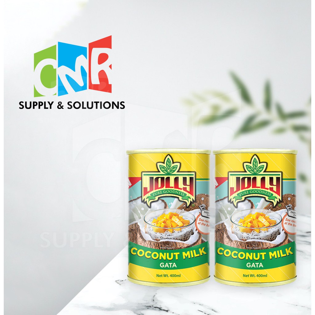 JOLLY COCONUT MILK (GATA) 400mL | Shopee Philippines