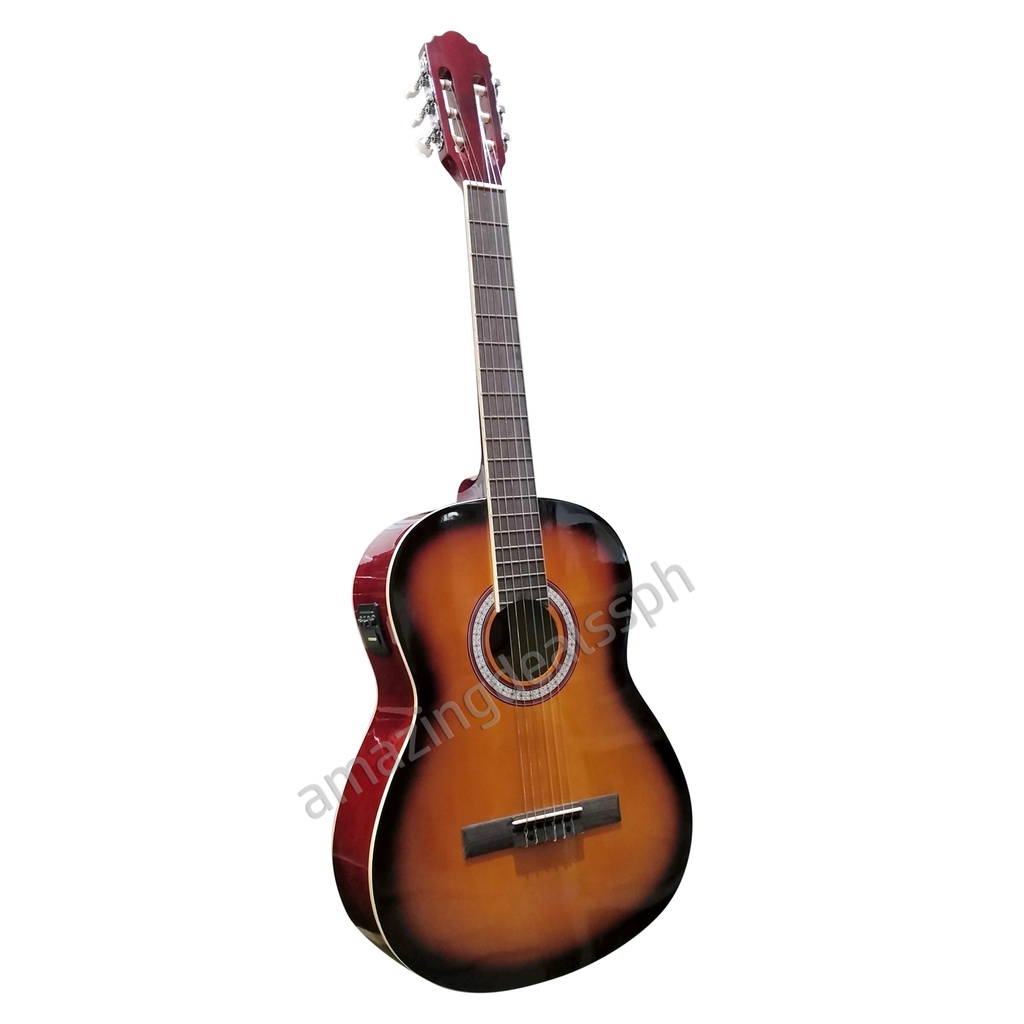 EC3900 Classical Guitar with Built-in Equalizer / Chard Guitar ...