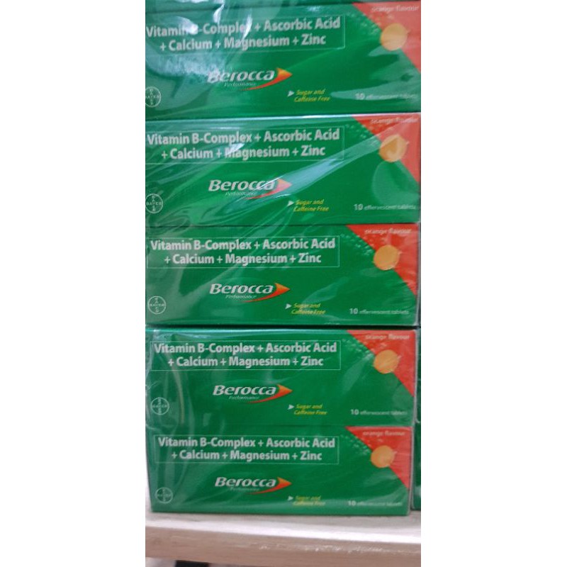BEROCCA PERFORMANCE Multivitamins - 10 / 15 / 30 Effervescent Tablets ...
