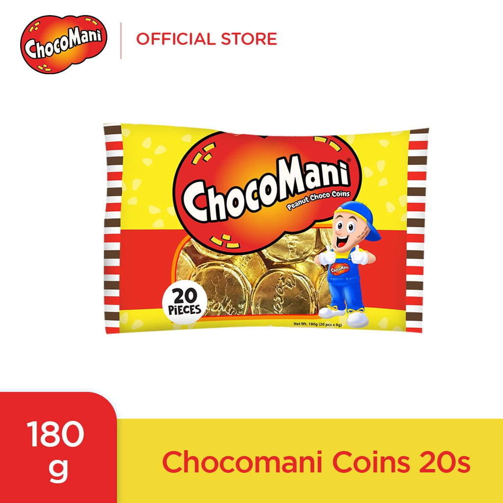 Choco Mani Coins 20pcs | Shopee Philippines