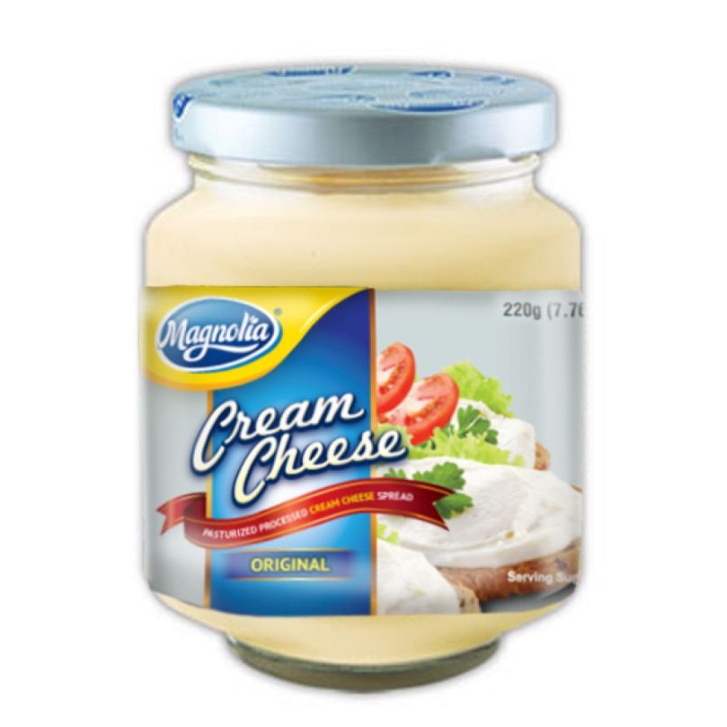Magnolia Cream Cheese 220G | Shopee Philippines