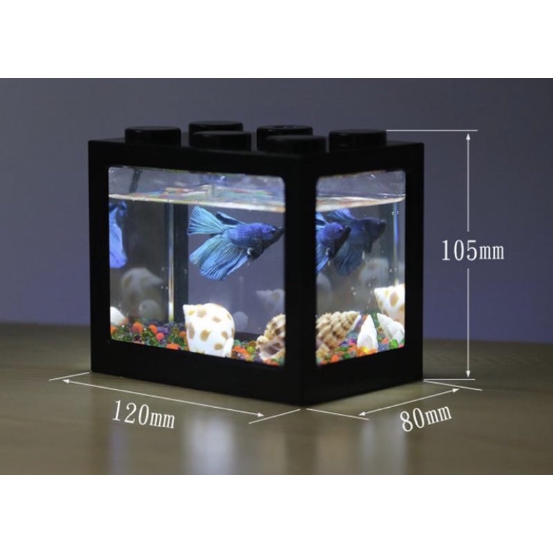 Betta tank Lego block for betta fish and guppy | Shopee Philippines