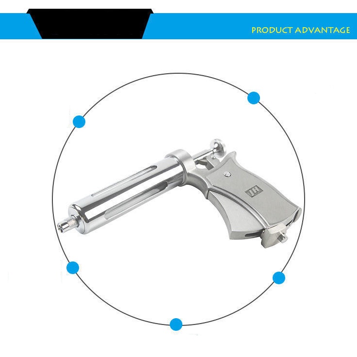 Veterinary Continuous Syringe Automatic Injector For Pigs, Cattle And ...