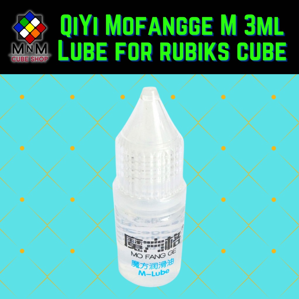 Rubiks Cube Lube Lubricant Qiyi Mofangge M Lube 3ml For Rubik's Cube ...