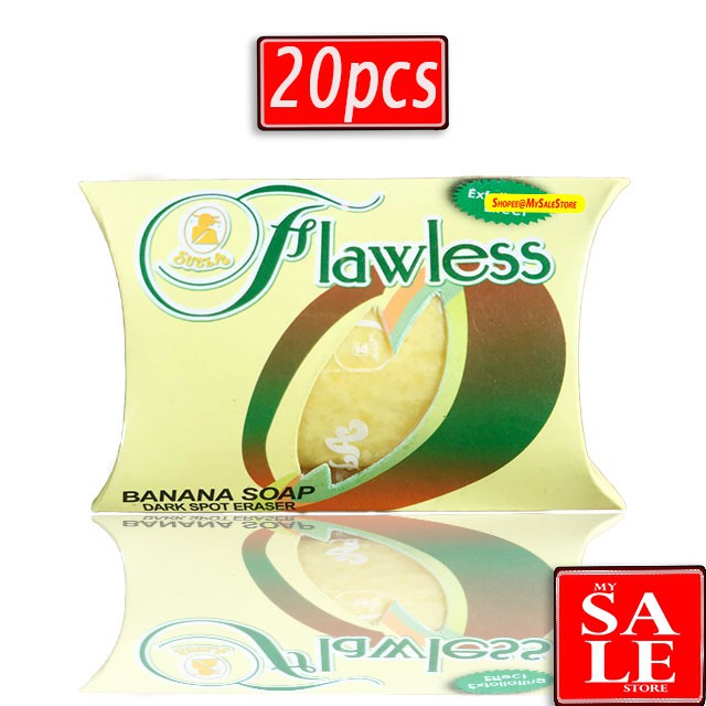 20pcs Sutla Flawless Banana Soap Dark Spot Eraser 60g Shopee Philippines