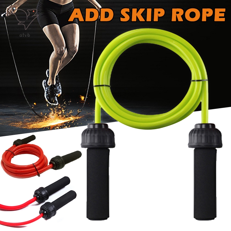 HYP Weighted Jump Rope Heavy Jump Rope with Memory Non-Slip Cushioned ...