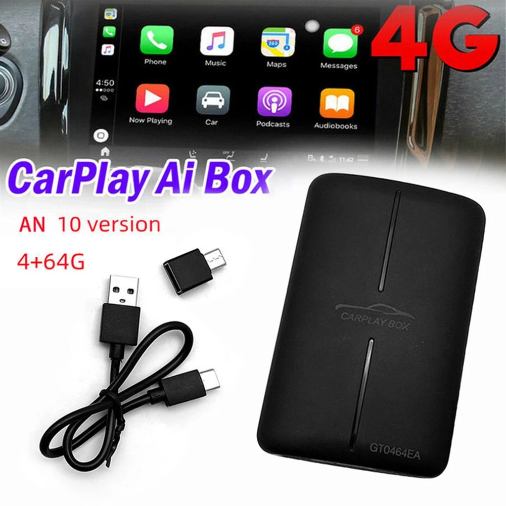 Wireless carplay & Android auto Module ChormeCast Push Factory Straight ...