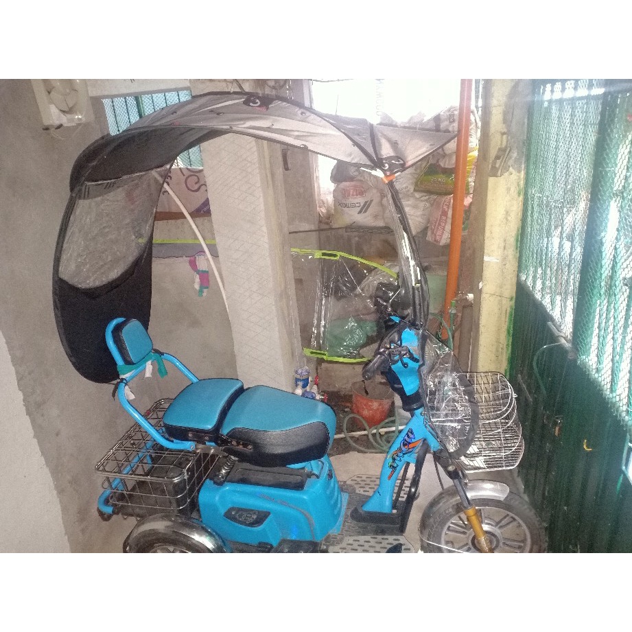 Universal motorcycle roof tricycle sunshade roof motorcycle cover ...
