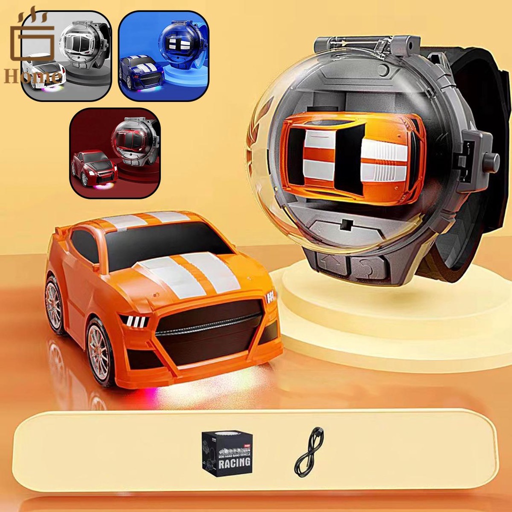 Remote Control Car 2.4GHz USB Rechargeable Watch RC Racing Car Mini ...