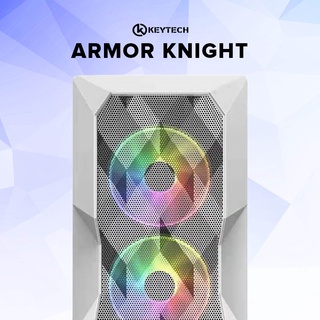 EasyPC | Keytech Armor Knight Series Mid Tower Gaming PC Case White or ...