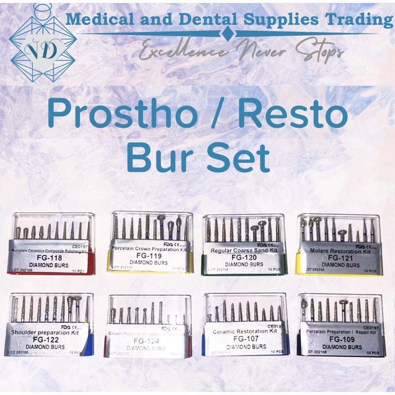 Prostho / Resto Burs Set | Shopee Philippines