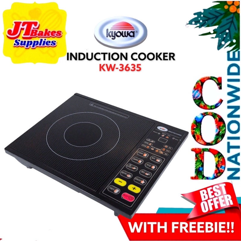 Kyowa Electric Induction Cooker Kw-3635 with Freebie | Shopee Philippines